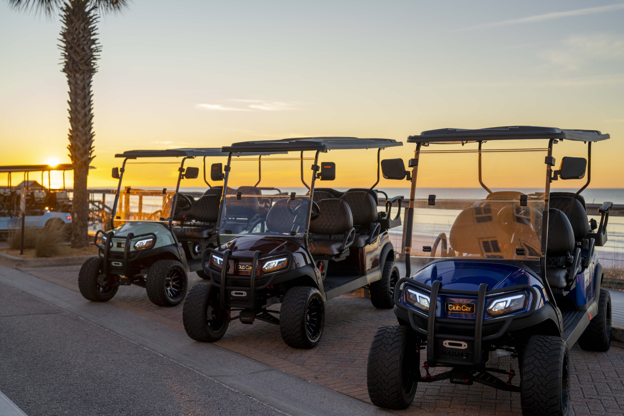 30A Golf Cart Rentals | Street-Legal Electric & Gas Carts Delivered